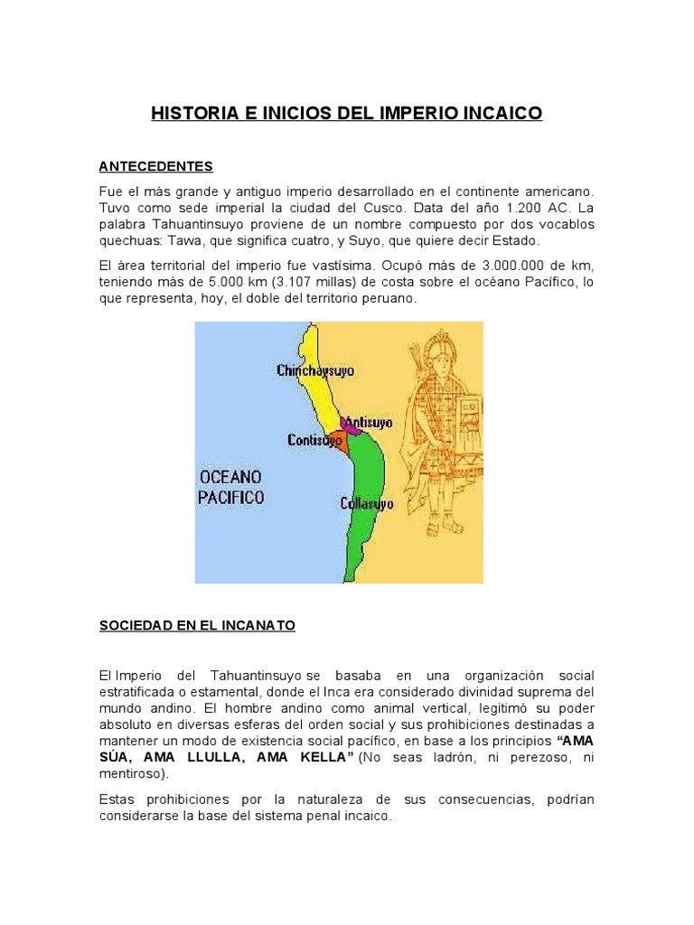 Derecho y Castigo en el Imperio Inca | PDF | Imperio Inca | Estado ...