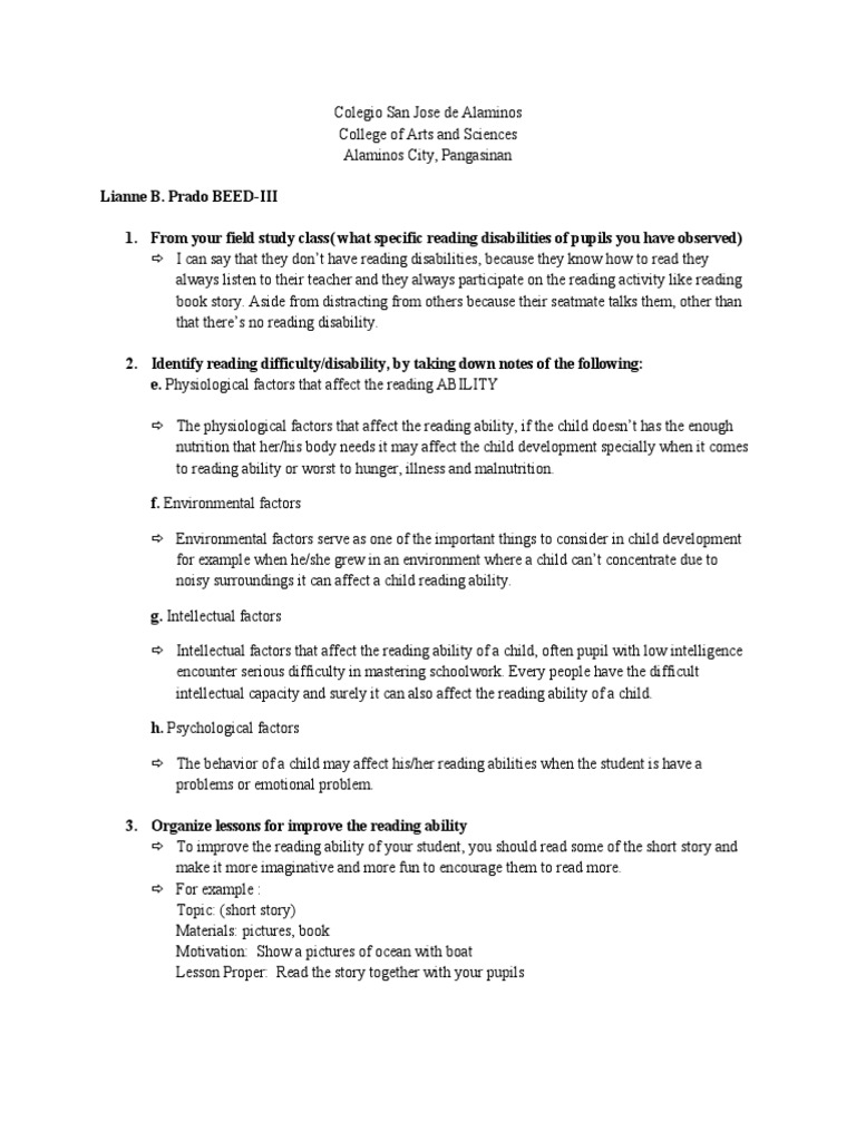 Eng 14 | PDF | Relationships | Child Development