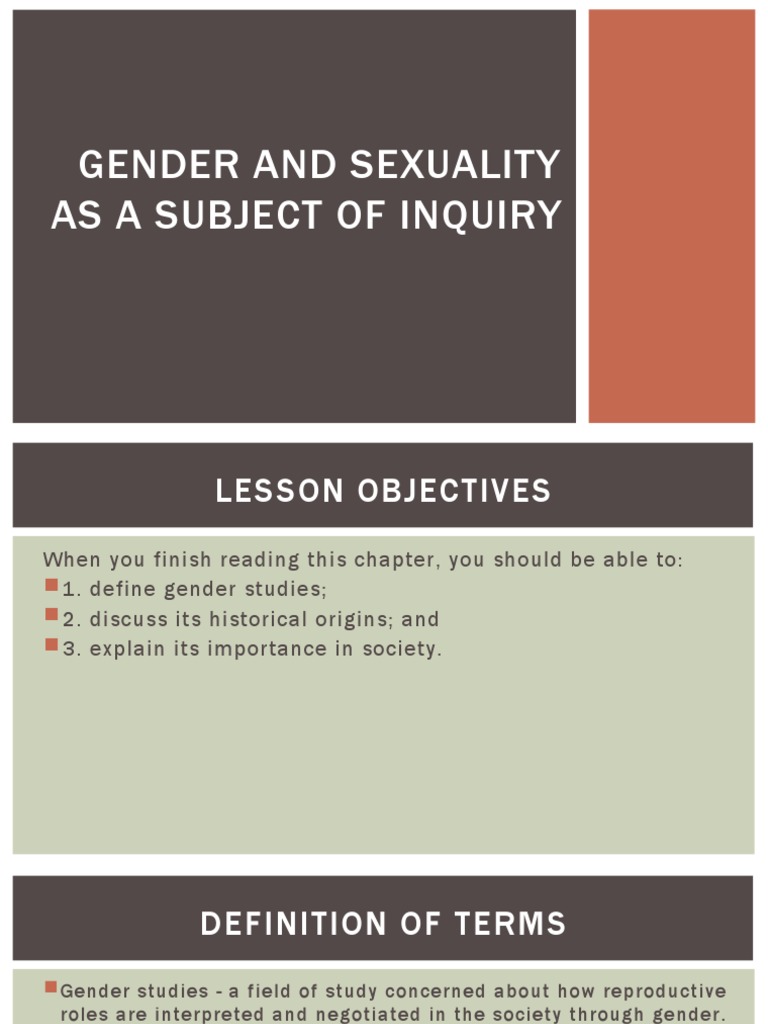 Understanding Gender: An Introduction to Gender Studies Through ...