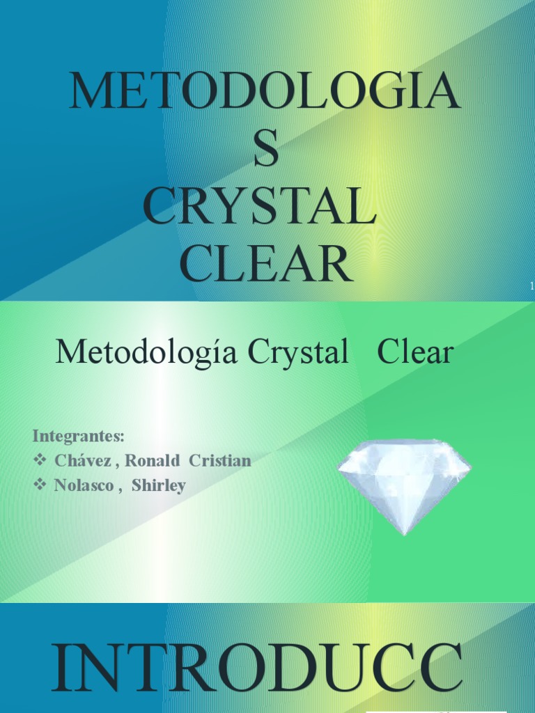 Metodologia Cristal Clear | PDF | Software