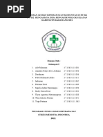 Contoh Askep - Keperawatan - Komunitas | PDF