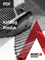 Mortar Utama untuk Plesteran dan Bata | PDF