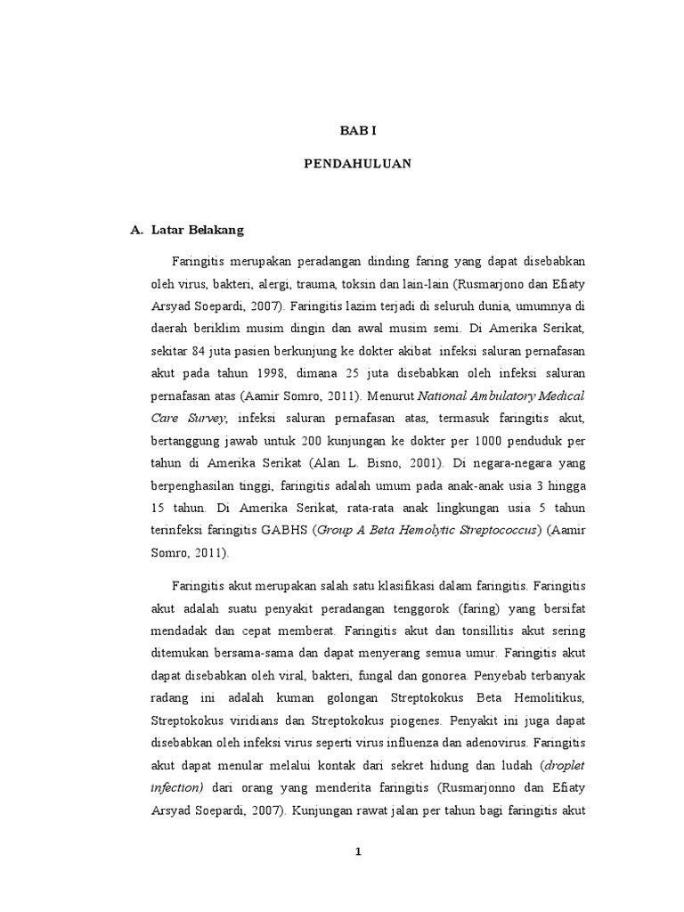 Kelompok 2 - Faringitis | PDF | Pengembangan Diri | Kesehatan Holistik