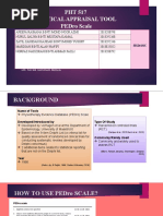 PEDro Scale Checklist for RCT Quality | PDF