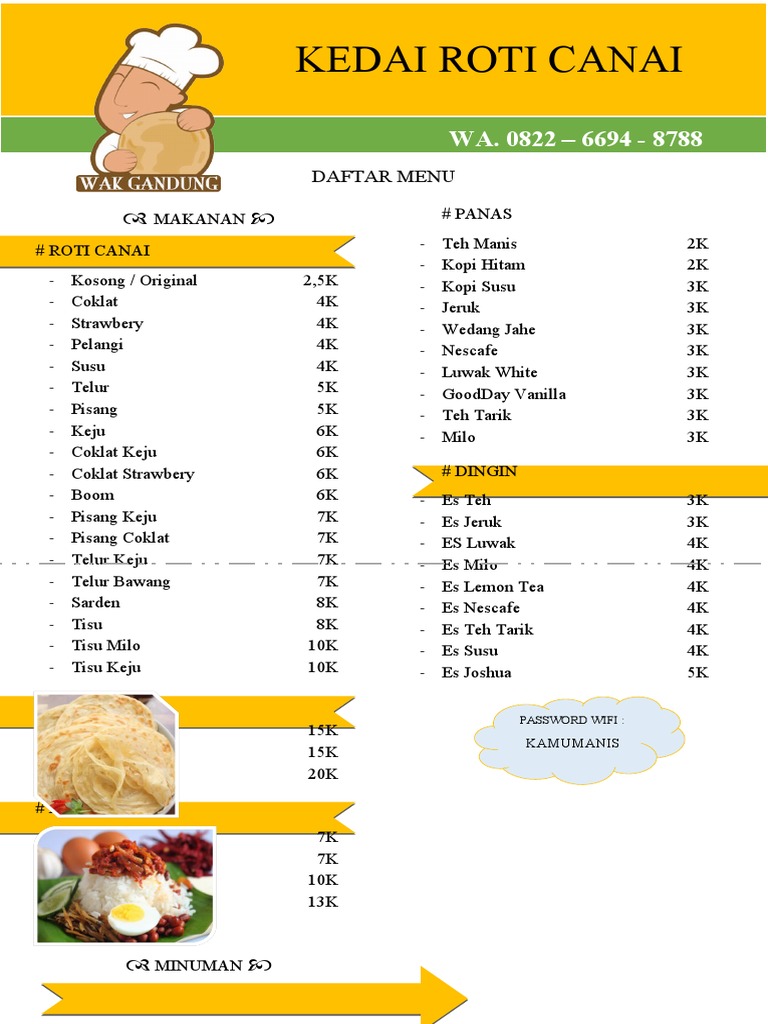 Kedai Roti Canai | PDF
