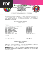 Sample BDRRMC Resoultion For The Adoptation of The BDRRM Plan | PDF ...