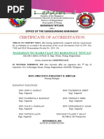 Barangay Business Permit | PDF