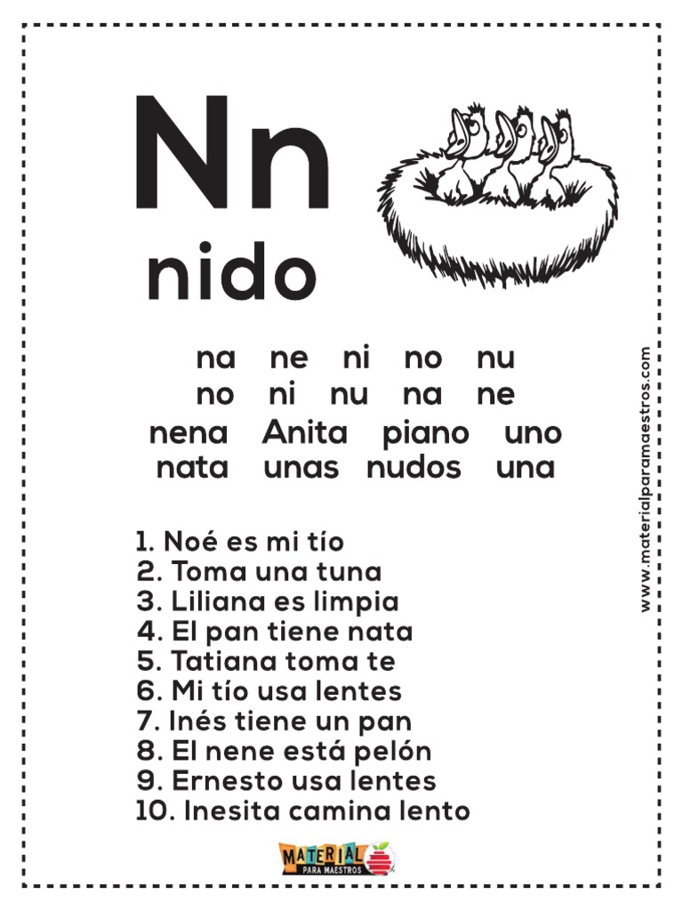 Cuadernillo para Enseñar A Leer | PDF