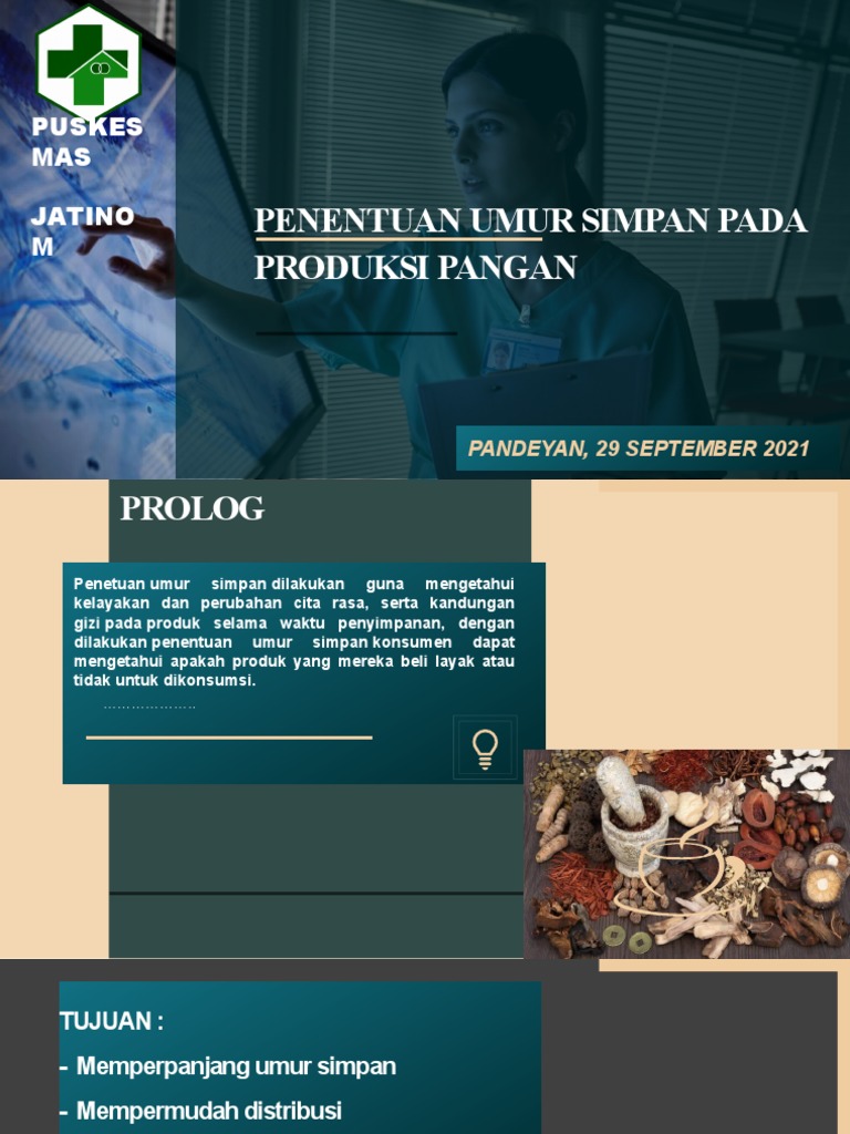 Metode Penentuan Umur Simpan Pangan | PDF