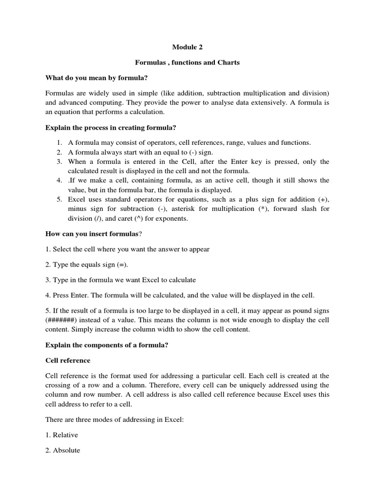 Module 2 Basic Informatics For Management | PDF | Standard Deviation ...
