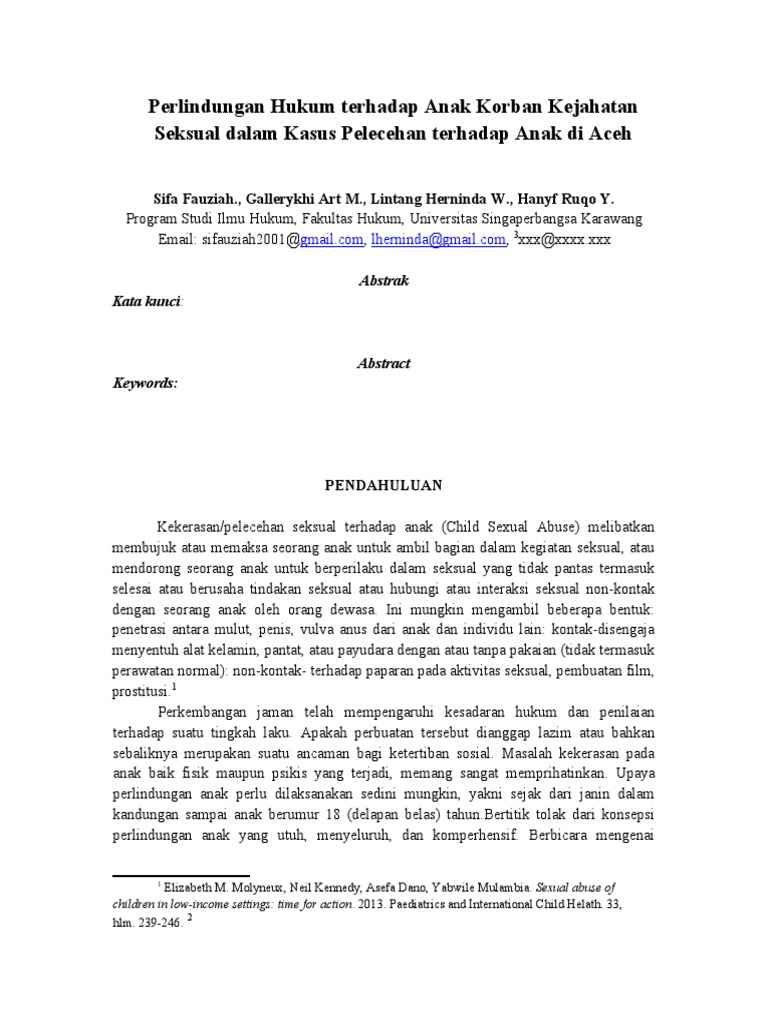 Draf Jurnal Hukum Kel 04 | PDF