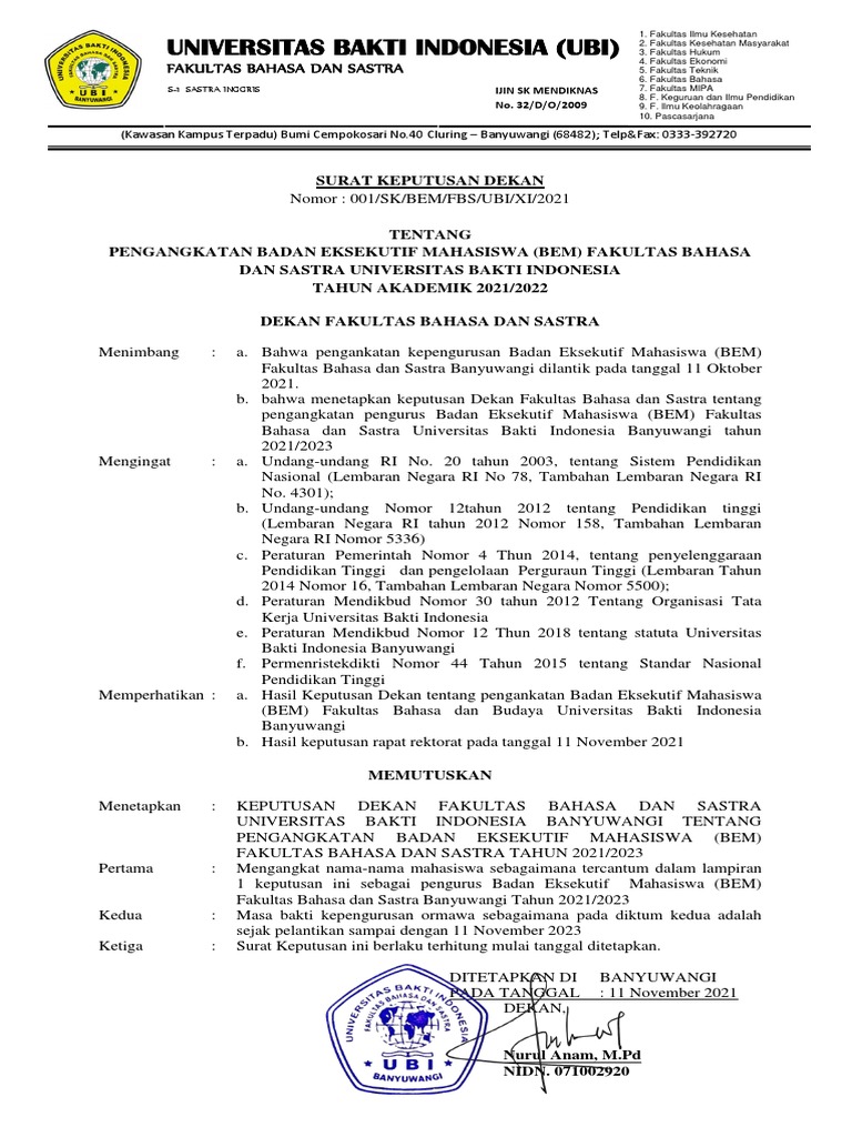 SK Bem Fak Fix | PDF