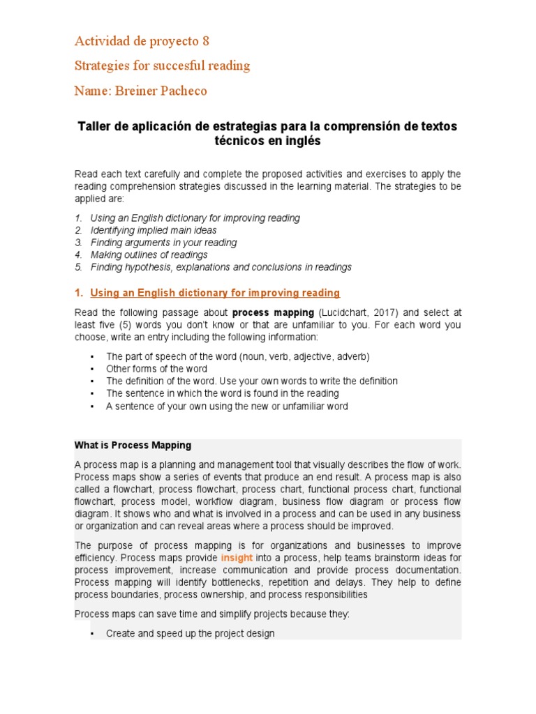 Technical Reading Strategies | PDF | Employment | Human Resource Management