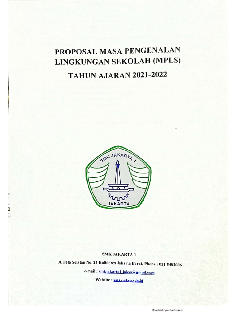 Proposal Mpls SMK Jakarta 1 | PDF