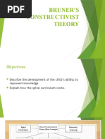 Module 12 Bruners Constructivist Theory | PDF | Learning | Curriculum