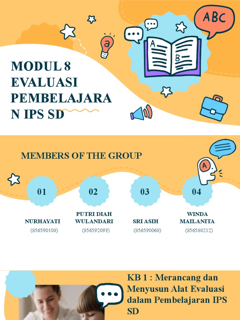 Kelompok 5 (Modul 8 Evaluasi Pembelajaran Ips SD) | PDF