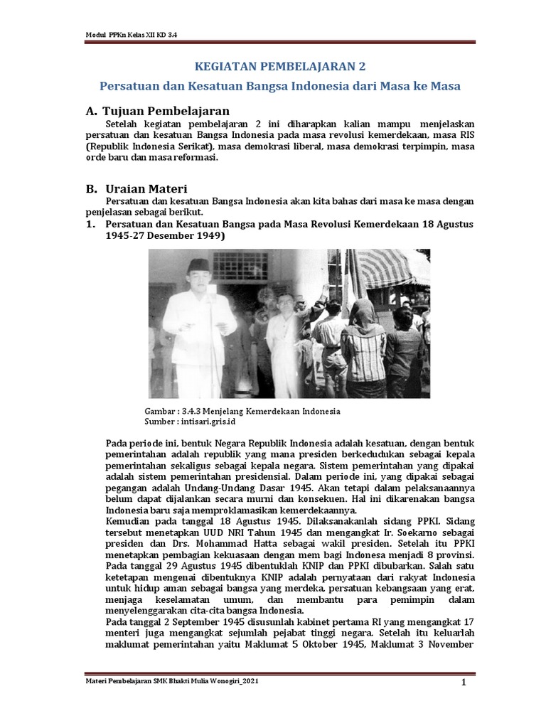 XII - PPKN - KD 3.4 - Final 2 | PDF