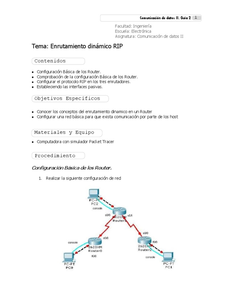 Enrutamiento Dinamico | Descargar gratis PDF | Enrutador (Computación) | Dirección IP