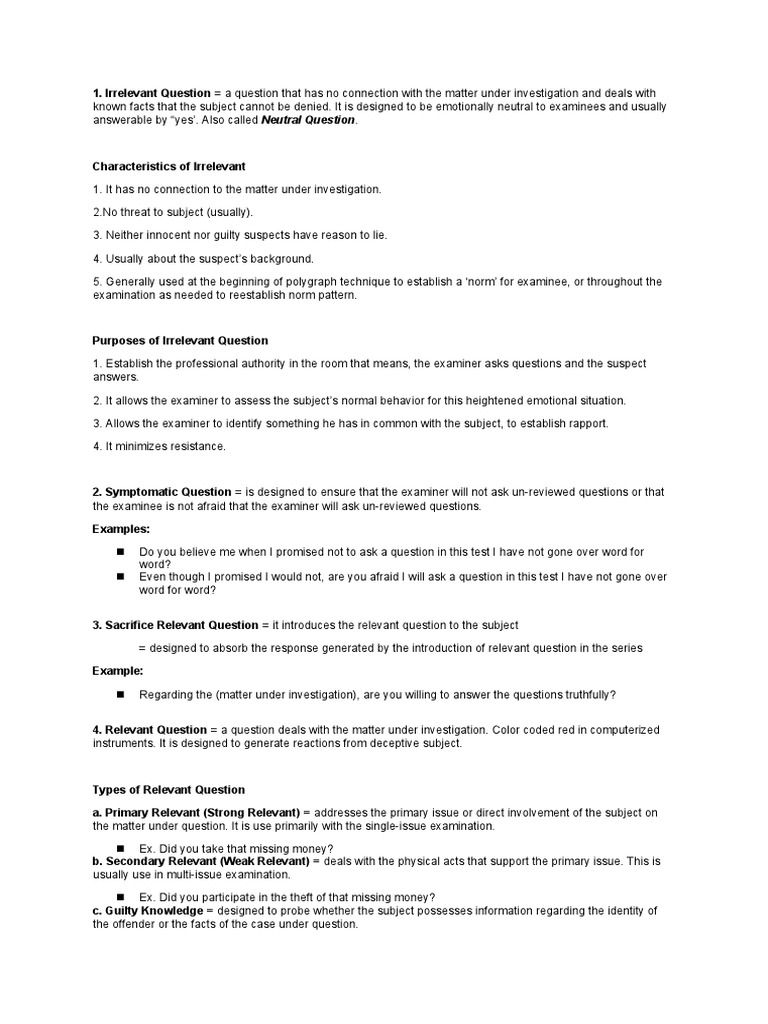 Polygraphy 4 | PDF | Polygraph | Test (Assessment)