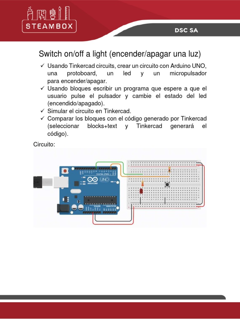 Ficha Arduino Secundaria | PDF