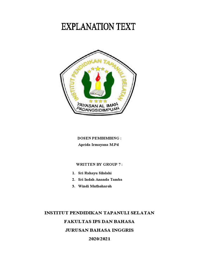 Explanatory Text Guide 2020/2021 | PDF | Earthquakes | Natural Disasters
