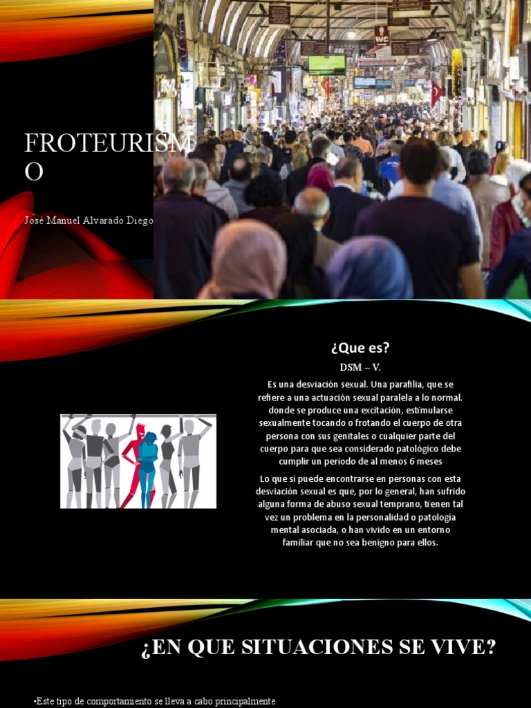 Froteurismo | PDF | Sicología | Psicología anormal
