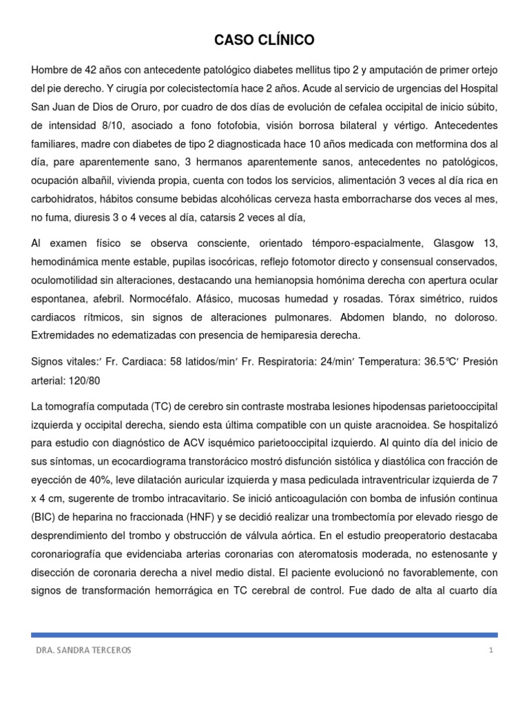 Casos Clinicos Fisioterapia | PDF | Insuficiencia cardíaca | Corazón