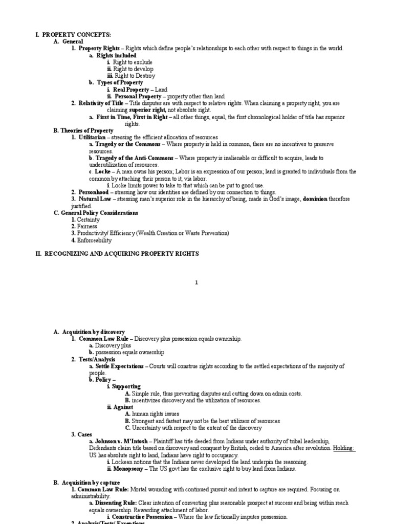 Claiming Superior Right, Not Absolute Right. Rights | PDF | Leasehold ...