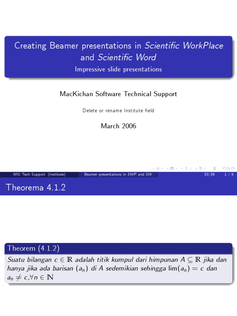 Teorema 4.1.2 | PDF | Metode & Bahan Ajar