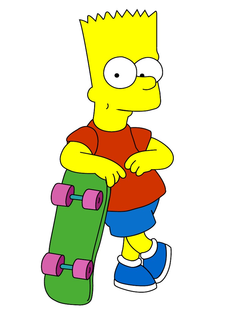 Bart Simpson Outline | PDF