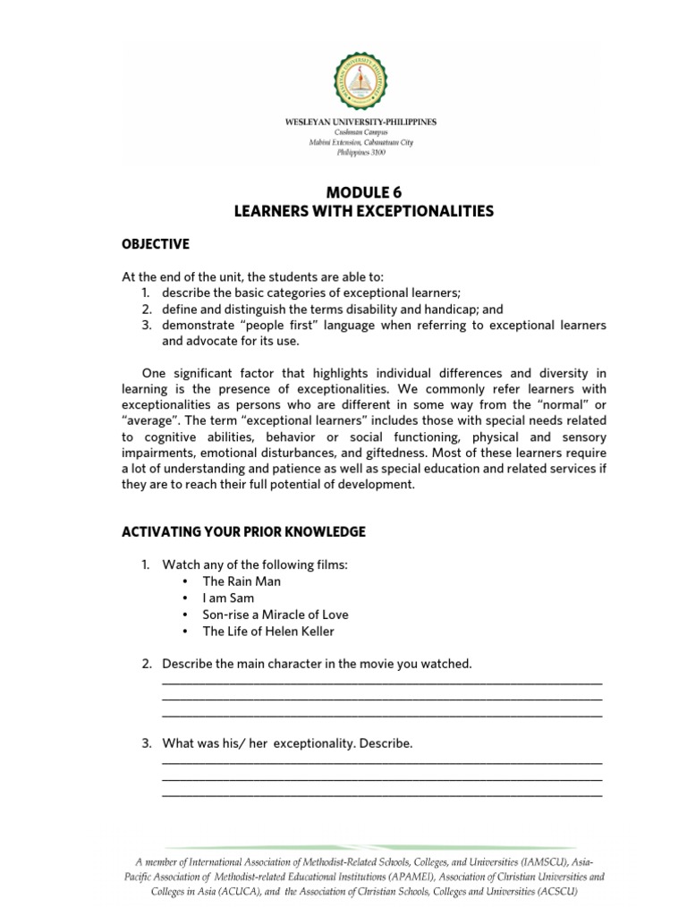 Understanding Twice Exceptional Learners | PDF | Disability ...