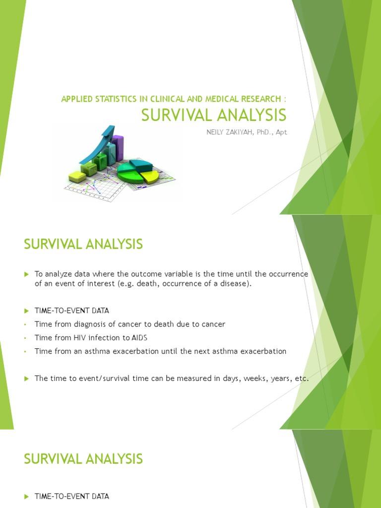 Applied Statistics Survival Analysis | PDF | Medical Specialties ...