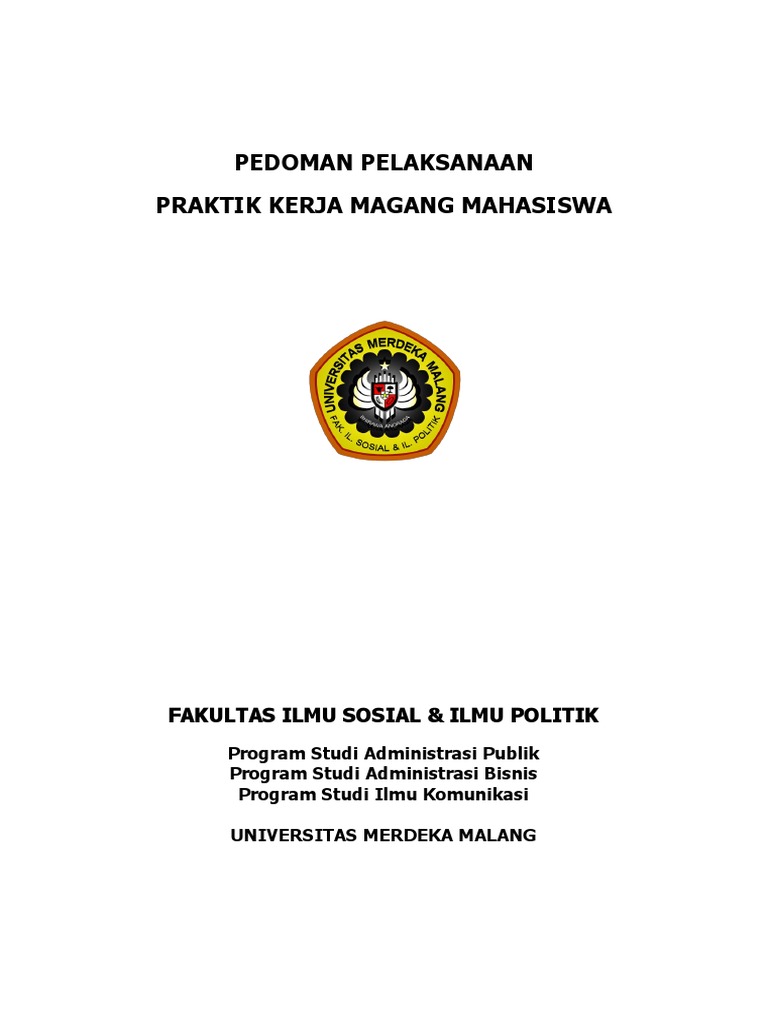 Buku Pedoman Lengkap PKM Magang | PDF