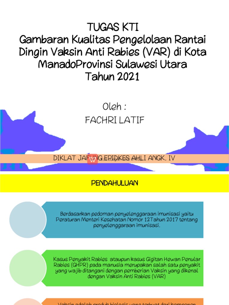 Tugas Presentasi Kti Rabies | PDF
