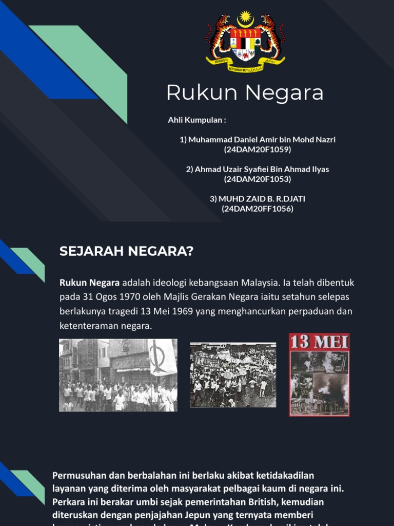 Presentation Rukun Negara | PDF