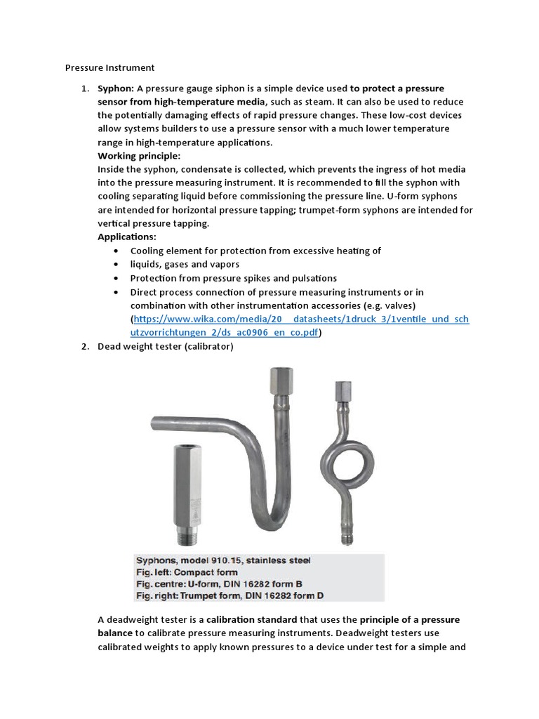 Temp and Pressure Instrument | PDF | Calibration | Thermometer