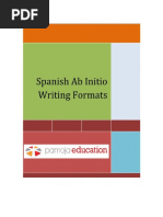 IB Spanish Oral Exam Preparation Guide | PDF | Human Communication ...