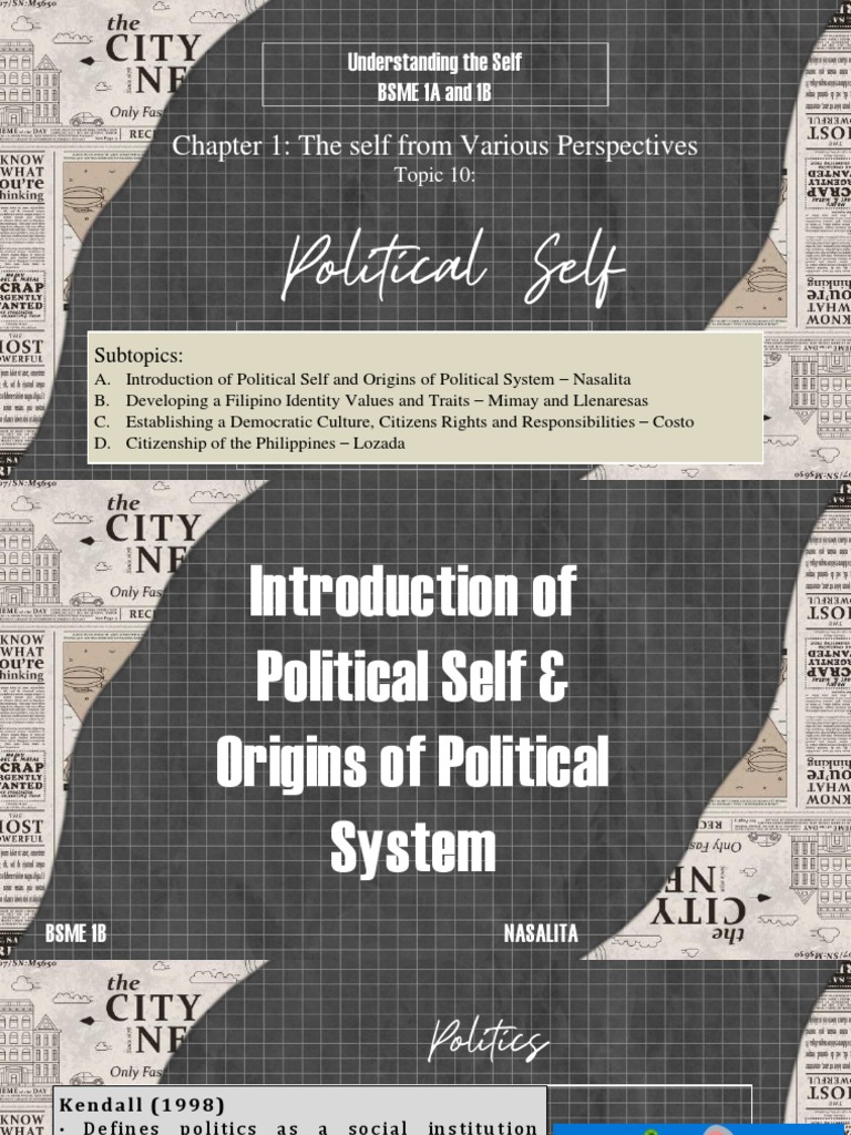Understanding the Political Self in the Philippines | PDF ...