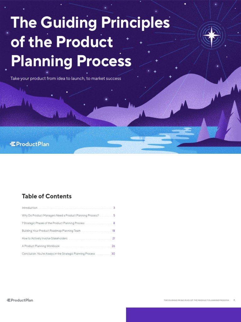 The Guiding Principles of The Product Planning Process by ProductPlan ...
