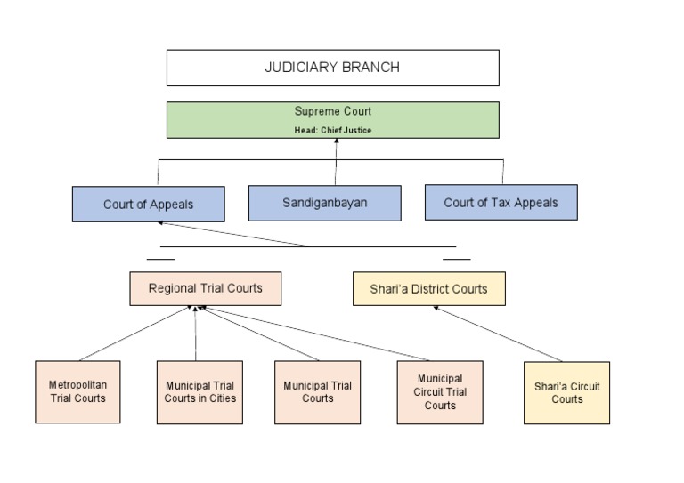 Hierarchy of Courts | PDF