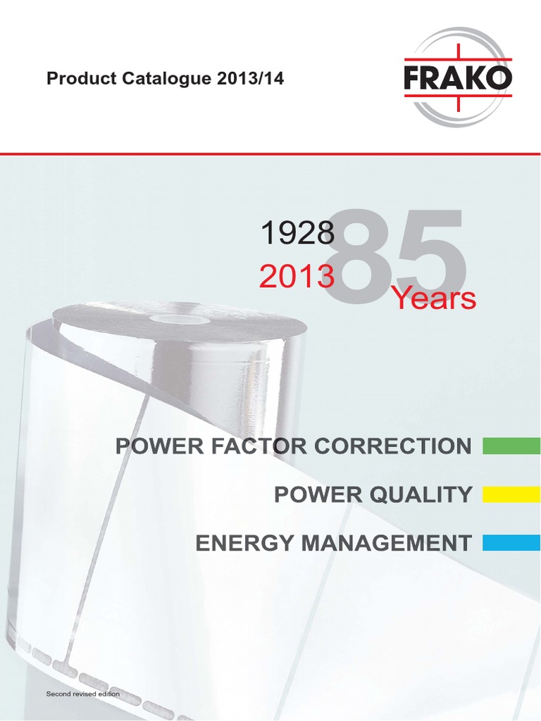 95-00333 12 13 9008 Frako-Produktkatalog 2013 en Red | PDF | Capacitor ...