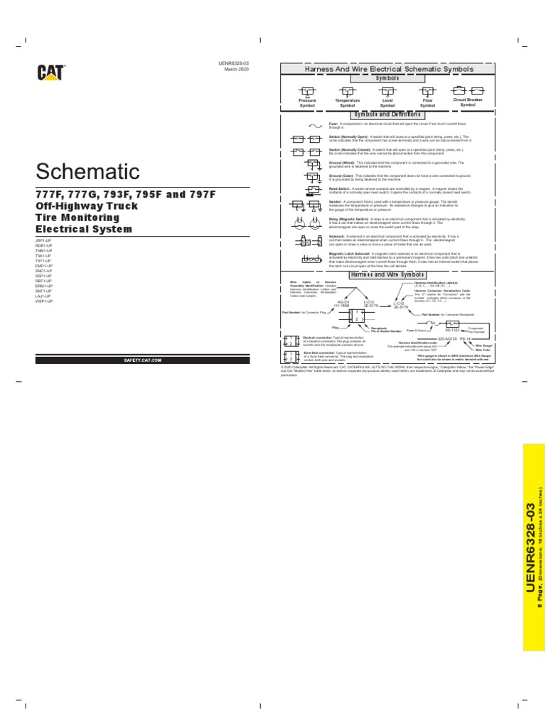 Monitoreo Neumaticos 793F - 110503 | PDF | Switch | Electrical Connector