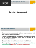 SAP MM - Inventory Management | PDF | Goods | Inventory