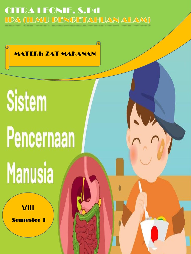 Handout - Materi Zat Makanan | PDF