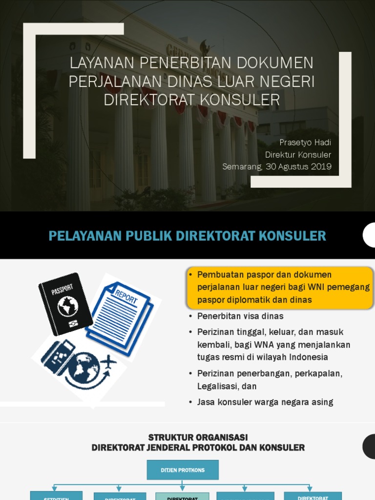 DIrektorat Konsuler | PDF