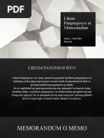 Liham Kahilingan | PDF