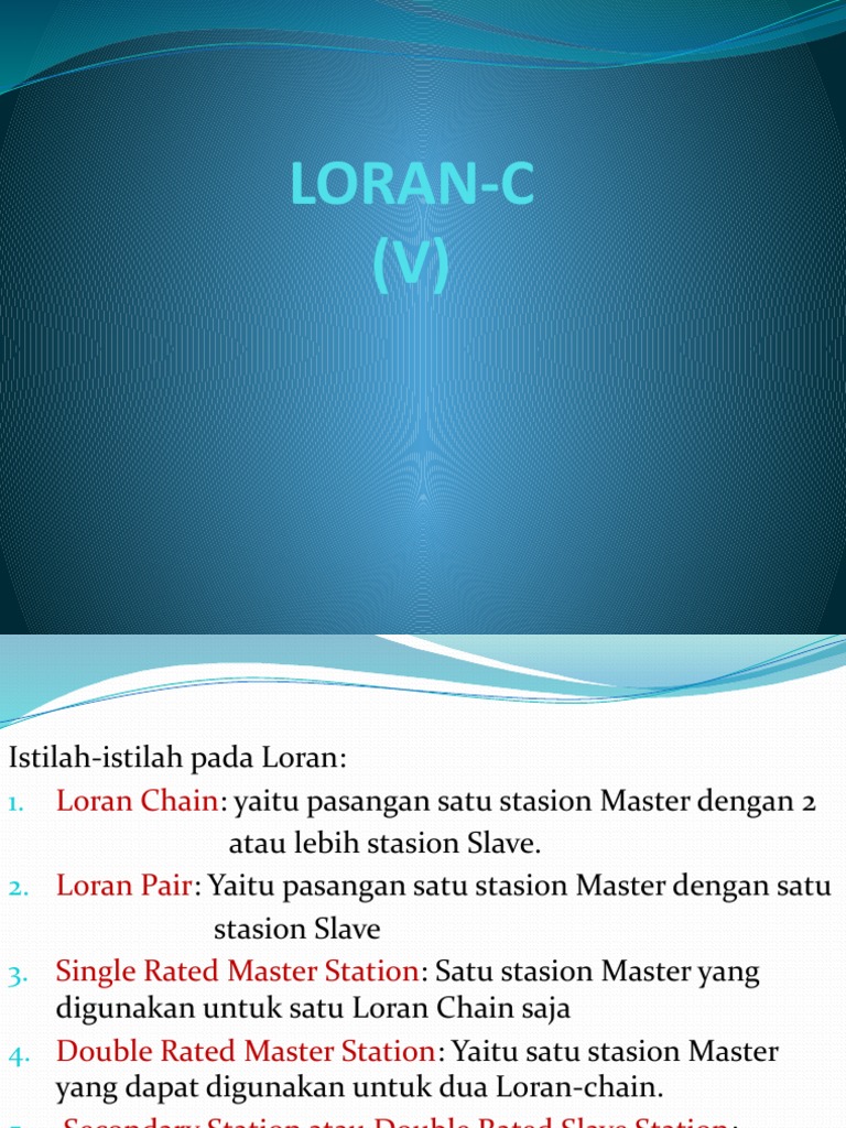 Loran C | PDF