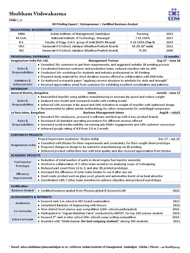 Shubham Vishwakarma Out | Download Free PDF | 3 D Printing