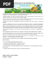 Si Langgam at Tipaklong (Pabula) | PDF