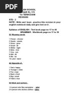STD - 4 - English | PDF | Linguistics | Languages